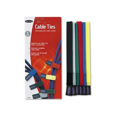 Cinch Wires .625" 2/Pkg-Black - Walmart.com