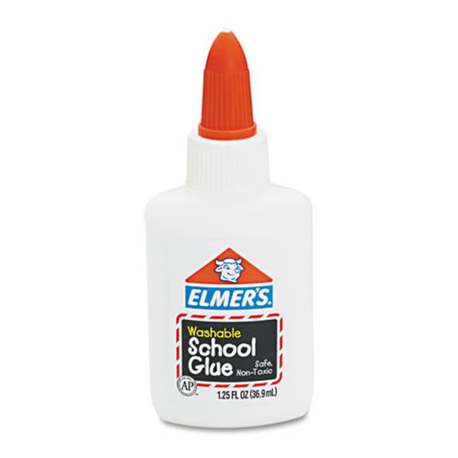 Elmers Products E301 1.25 oz Liquid Washable School Glue Elmers Products E301 1.25 oz Liquid Washable School Glue