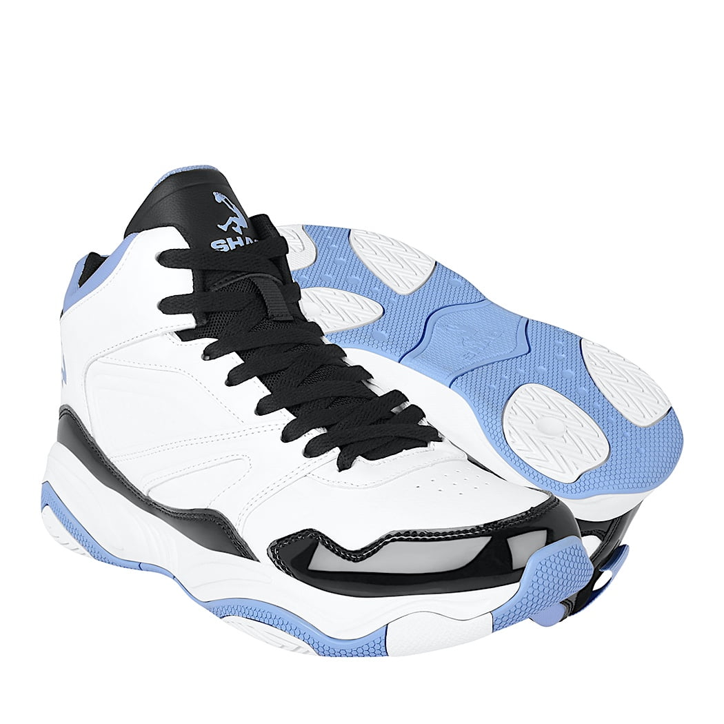 TENIS HOMBRE BASQUETBALL SHAQ AQ95000MWBL SIMI BCO | Walmart en línea