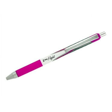 Zebra Pen Z-Grip Flight Retractable Ballpoint Pen, Bold Point, 1.2mm ...
