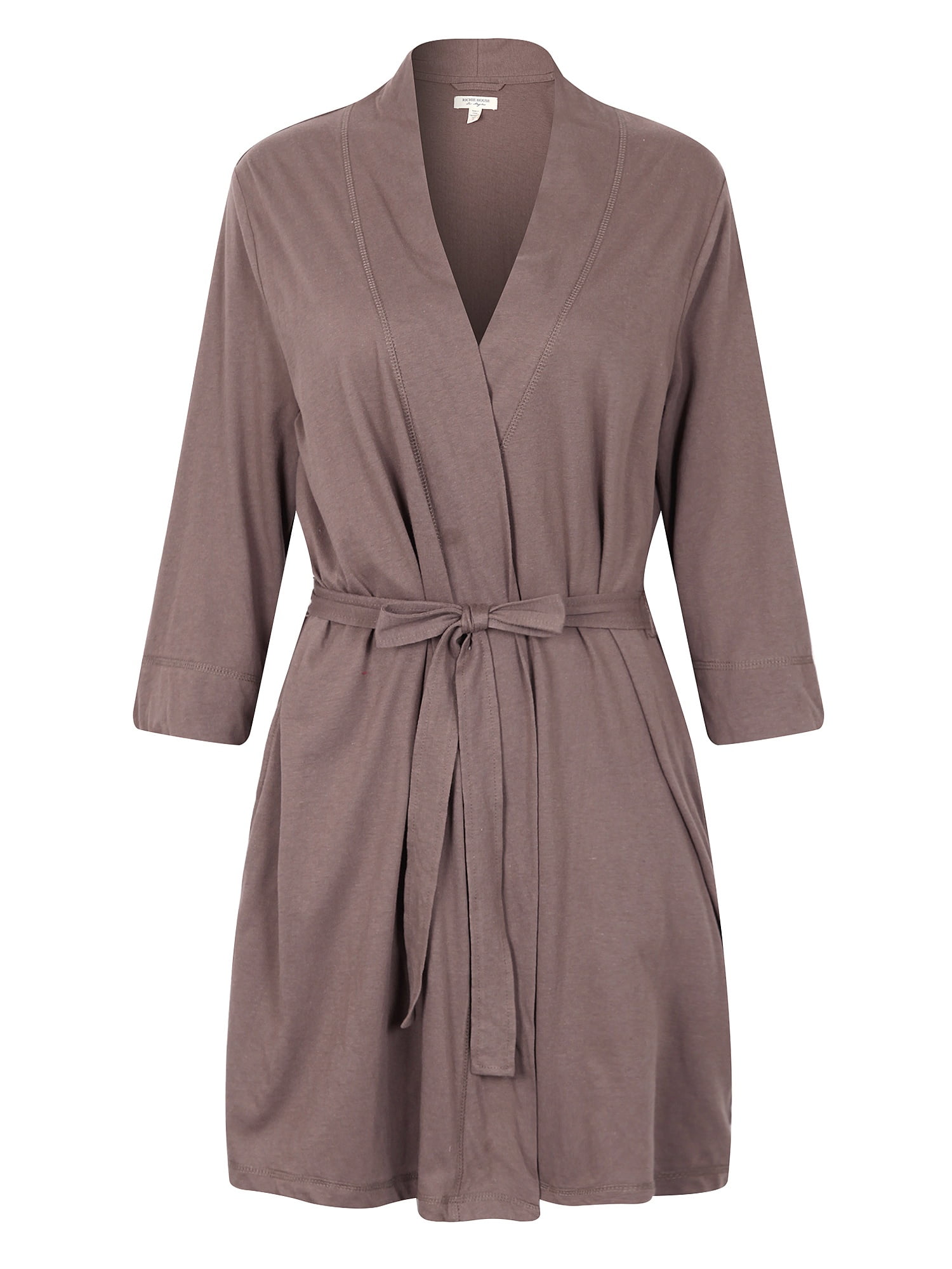 Richie House Women's Soft Cotton Bathrobe Robe RHW2776 - Walmart.com