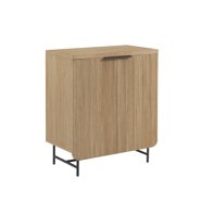 Tropical Chairside Storage Cabinet Honey Maple - Walmart.com