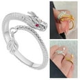 Dragon's Tail Qiankun Lucky AdjustableWrap Dragon Rings, Tail Dragon ...