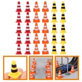 Sparsain 30pcs Miniature Traffic Cones, Traffic Signs, Mini Traffic ...