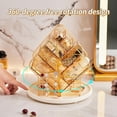 360? Rotating Makeup Organizer, Multi-Compartment Storage Organizer for ...