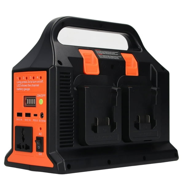 Power Inverter Portable Battery Inverter with LED Light Compatible for ...