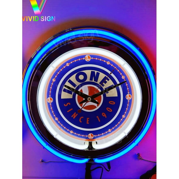 Neon Clocks Garage