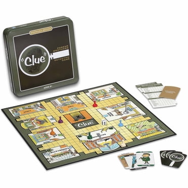 Retro Series Clue 1986 Edition Game, Board Game For 3-6 Players, For ...