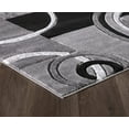 GLORY RUGS Area Rug Modern 2x7 Grey Soft Hand Carved Contemporary Floor ...