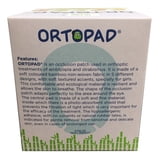 ortopad soft bamboo girls eye patches - junior size (50/box) - Walmart.com