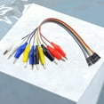 GJX Color End Alligator Clip Wire 20cm/30cm Alligator Clips Test Leads ...