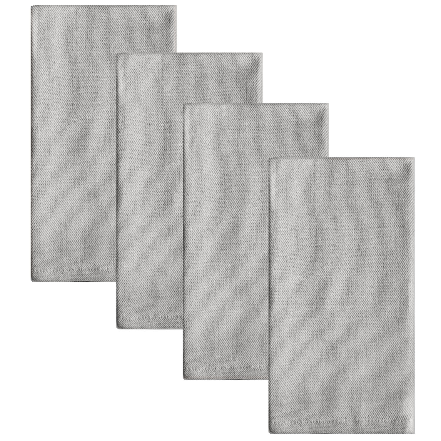 Click here for Fabstyles Casual Classic Set Of 4 Cotton Napkin Gr... prices