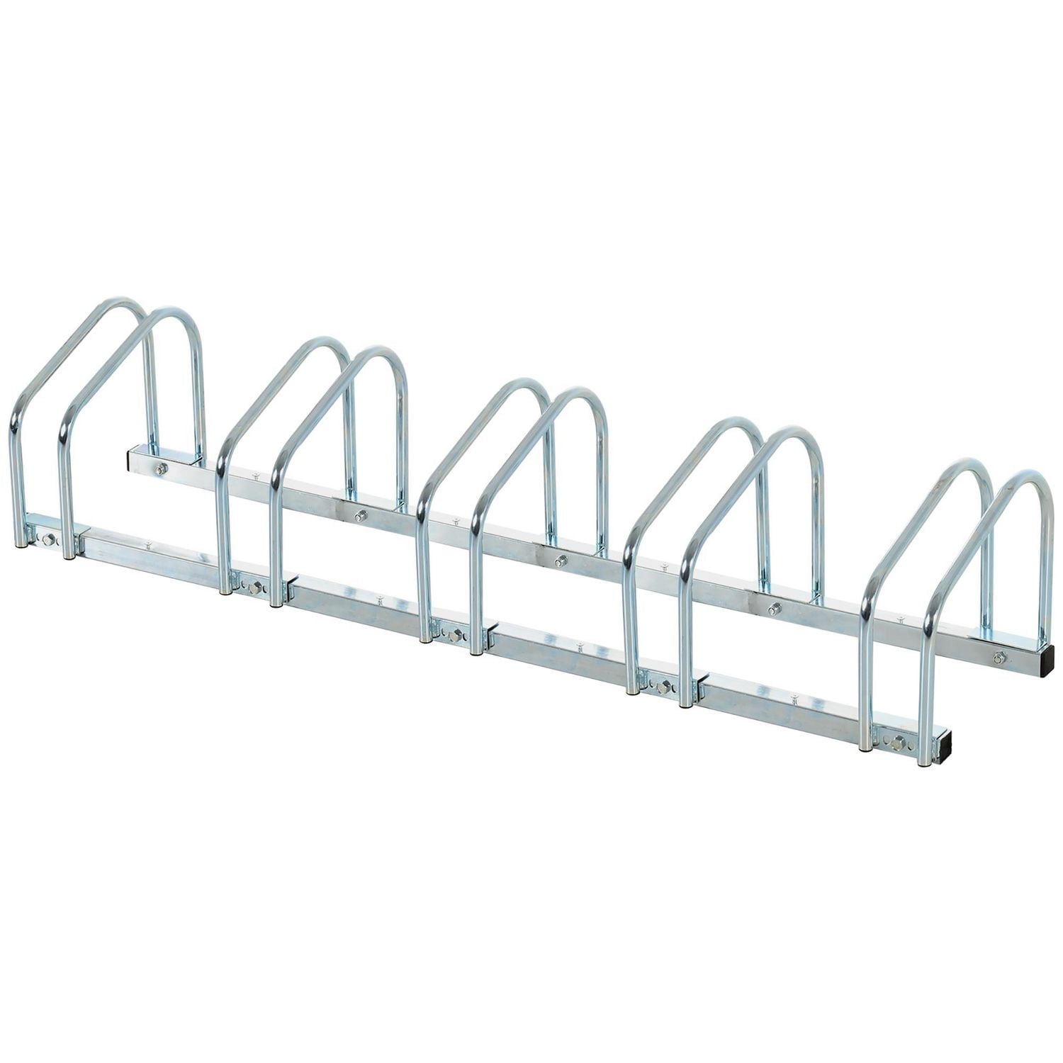 Click here for Homcom 5-Bike Bicycle Floor Parking Rack Cycling S... prices