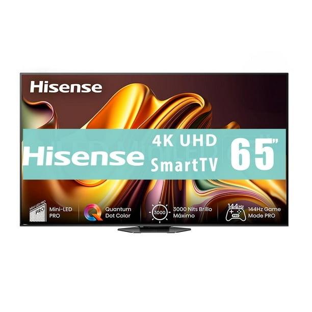 TV Hisense 65 pulgadas4K Ultra HD Smart TV MiniLED Pro 65U8N | Bodega Aurrera en línea