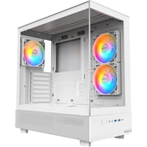 Montech, PC Gaming Case, XR ATX Mid-Tower, White, Supports 4090 GPUs ...