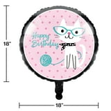 Purr-fect Cat Birthday Party Decorations Kit - Walmart.com