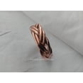 LD DESIGNS Braided Copper Ring, Handcrafted Polished Boho Woven Band ...