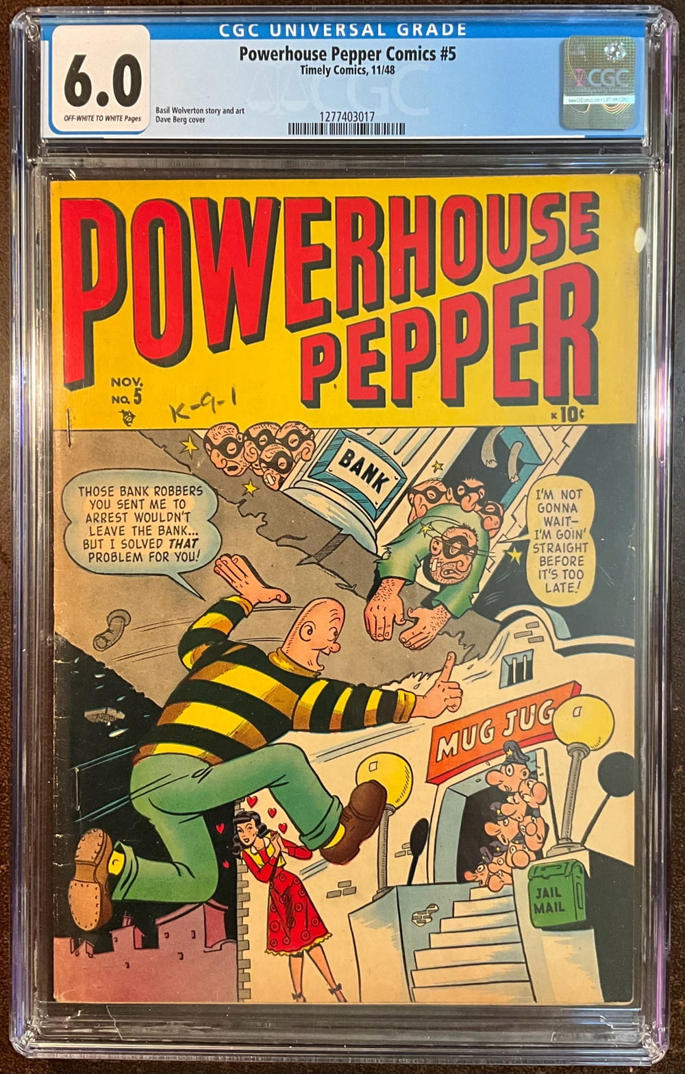 Powerhouse Pepper Comics #5 - CGC 6 Comic Book - Walmart.com