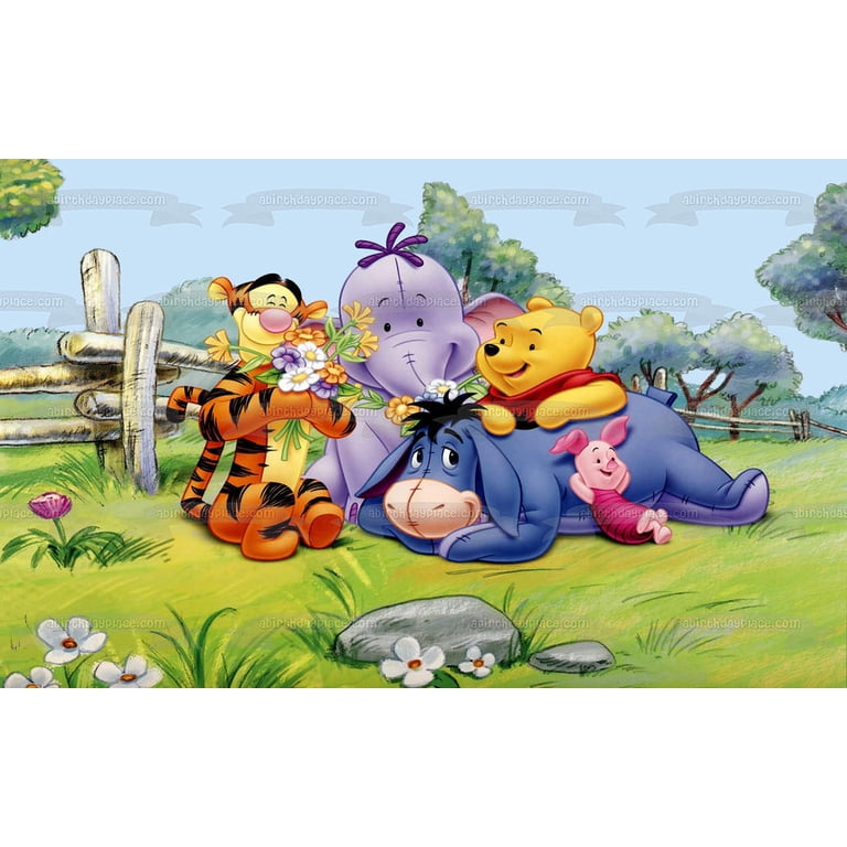 Winnie The Pooh And Friends Birthday Wallpaper