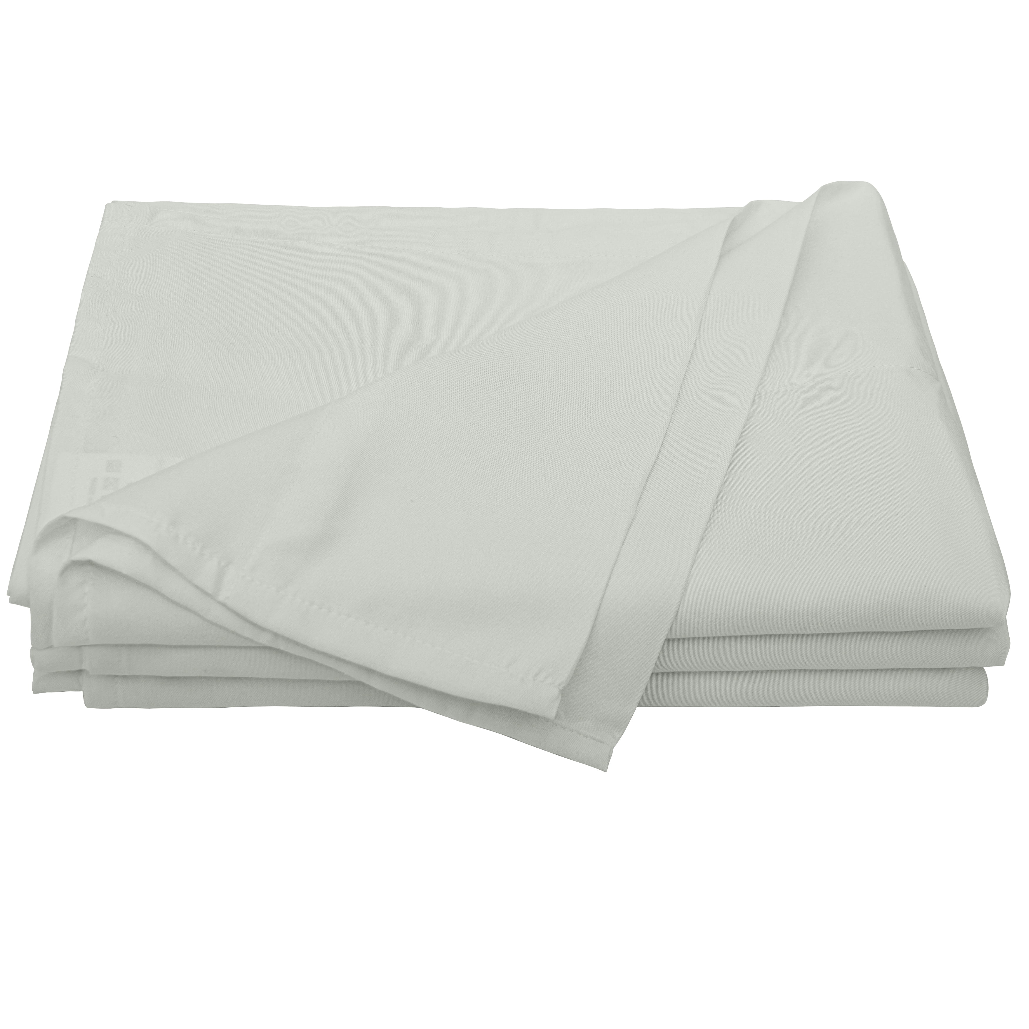 ORGANICTUNE 1800 Count Luxury Microfiber Flat Sheet, Extra Soft and ...