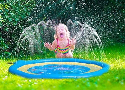 Splash Pad Coreus para niños de 4 a 8 años de edad rociador de agua ...