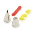 Wilton Decorating Tip Set-#47 Basketweave & #233 Multi-Opening ...