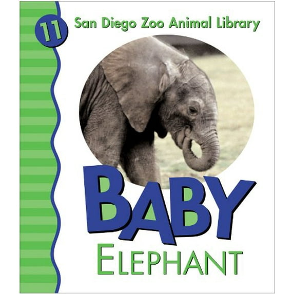 Pre-Owned San Diego Zoo Animal Library: Baby Elephant (Series #11 ...