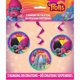 Trolls Hanging Decorations, 26 in, 3ct - Walmart.com