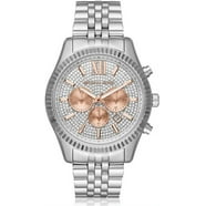 MICHAEL KORS Stainless Steel Silver Mens Lexington Watch Model MK8405 ...