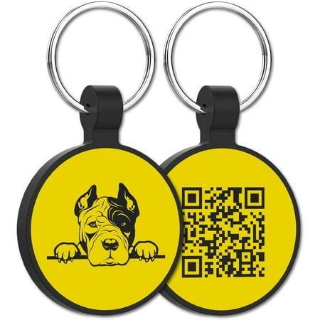 ZMLEVE Silent Silicone QR Code Pet ID Tags Dog Tags - Pet Online ...