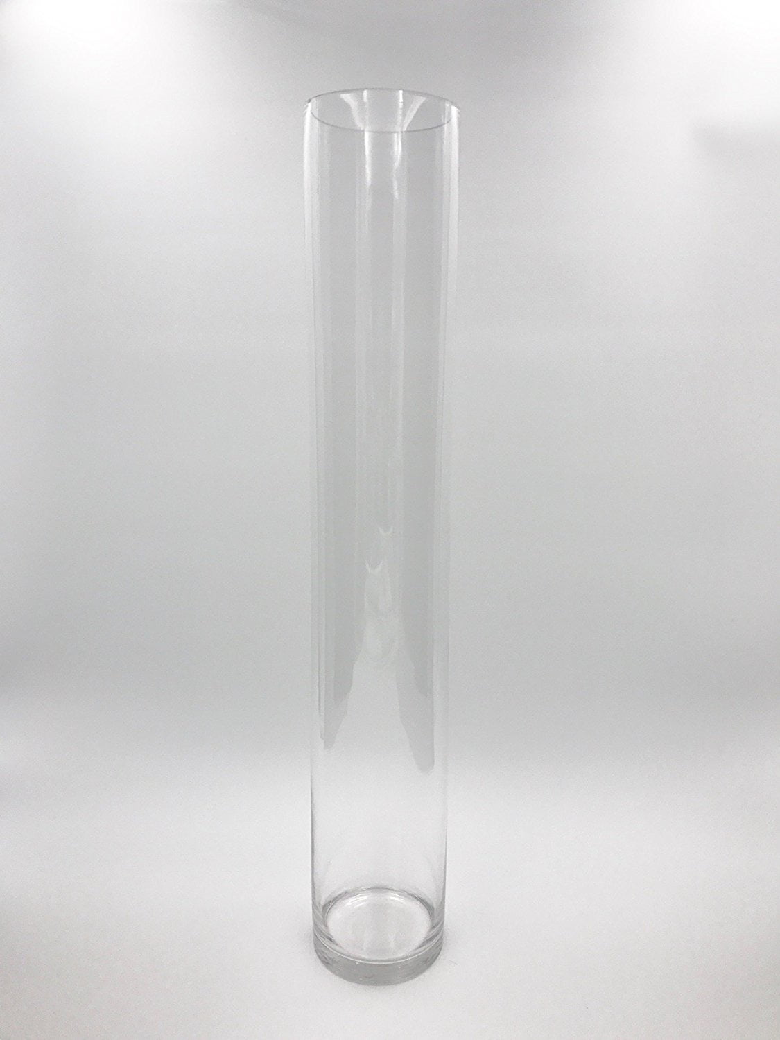Craft And Party Sets Of 6 Pcs Clear Cylinder 24 Vases 4 Diameter Opening
