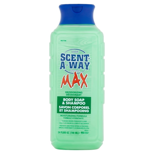 Hunter’s Specialties Scent-A-Way Odor Control Soap & Shampoo, 24 fl oz ...