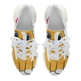 Cute Orange Cat Cartoon Walking Shoes for Men Woman Lightweight Tennis ...