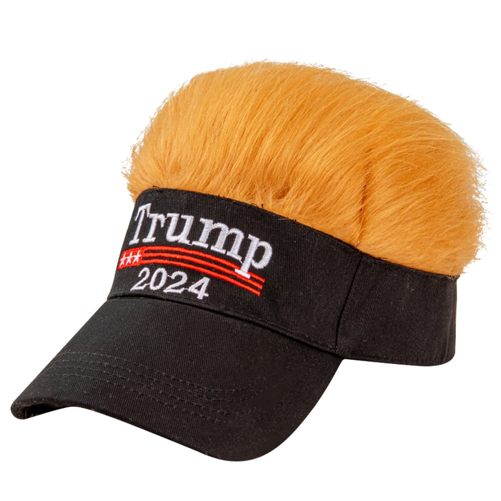 Sombrero Pelucas Trump 2024 Con Pelo Ajustable para Hombres Mujeres ...