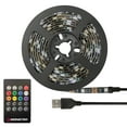 Monster 6.5 ft RGB LED Light Strip, Sound Reactive, Music Sync, USB ...