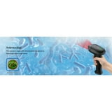 Adesso Wireless Spill Resistant Antimicrobial CCD Barcode Scanner with ...