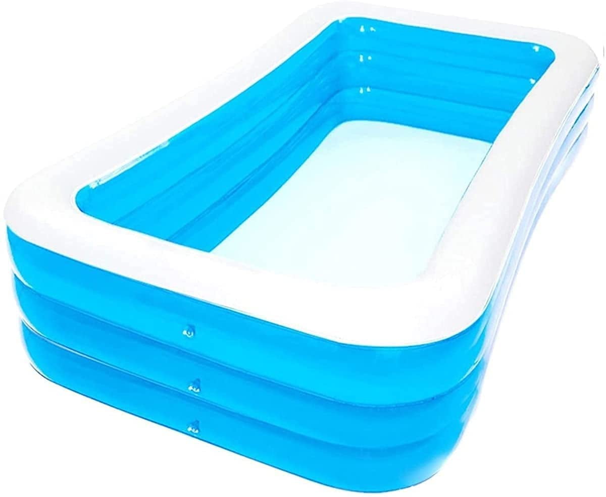 Family Rectangular Inflatable Pool, Swim Centre Inflatable Pool ...