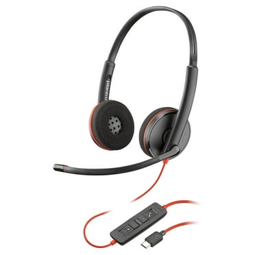 Plantronics Blackwire 5220 Stereo USB-C USB Headset - Walmart.com