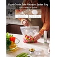 HiCOZY Vacuum Sealer for Food with Visible Water Tank, Powerful Compact ...