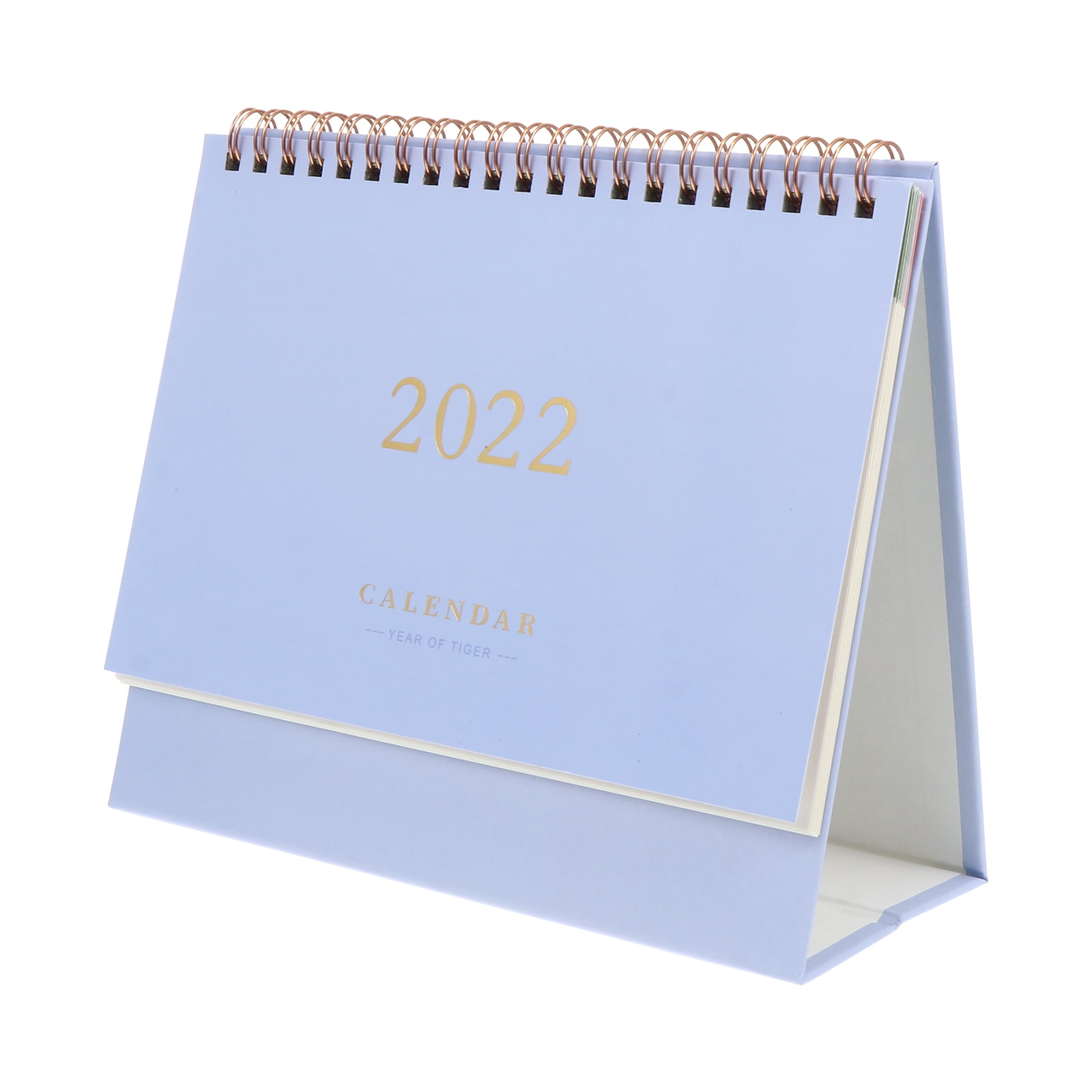 OUNONA 1Pc 2022 Desktop Calendar Simple Fresh Style Desktop Placing ...