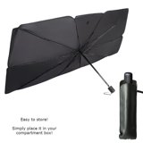 Autoo Foldable Windshield Sun Shade Umbrella for SUVs and Trucks ...