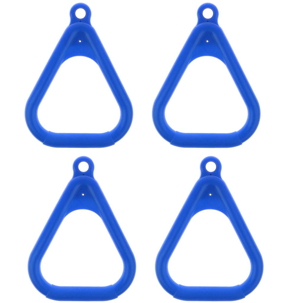 Sistema Del columpio Macarena Revestido Plástico Del Trapecio Azul ...
