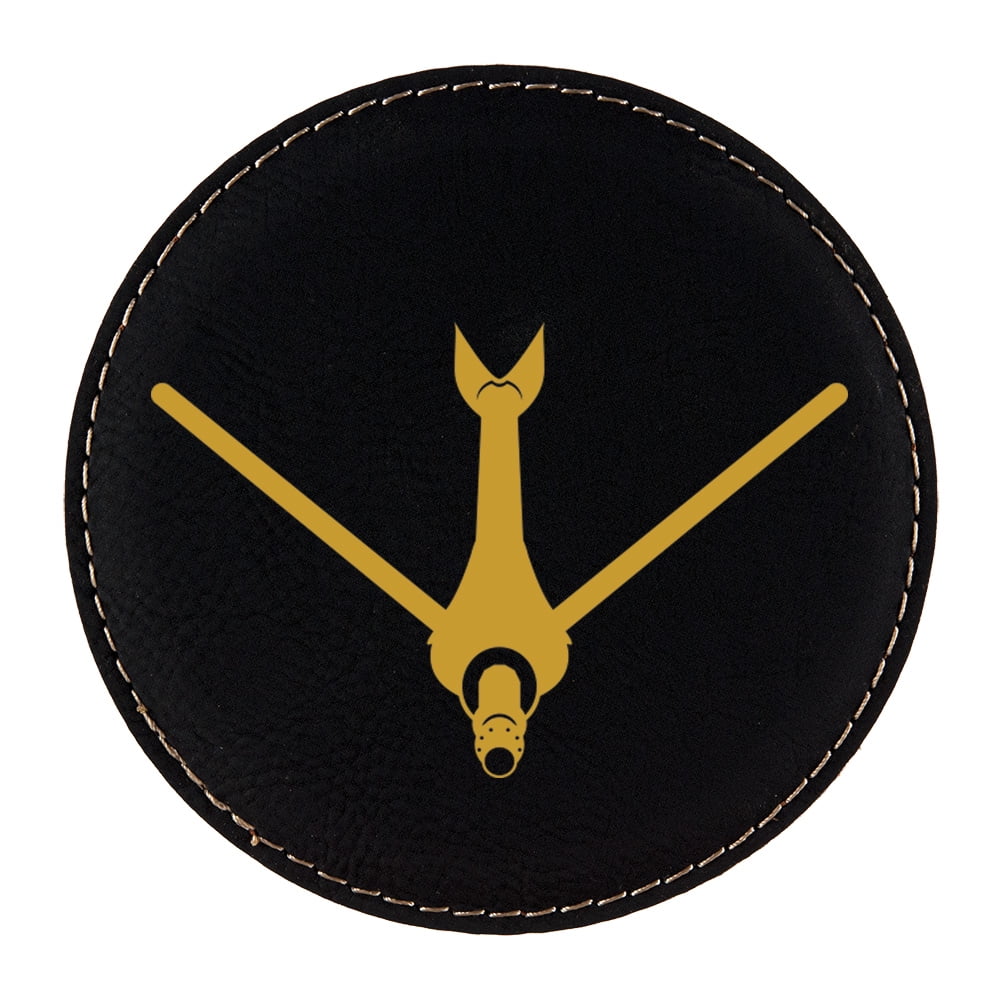 Boom Pod KC-130 / KC-135 Boom Pod Coaster Laser Engraved Leatherette ...