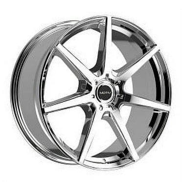 Cragar 610C G/T Chrome Wheel Rim, 18" x 7" 5 x 127mm +6mm - Walmart.com