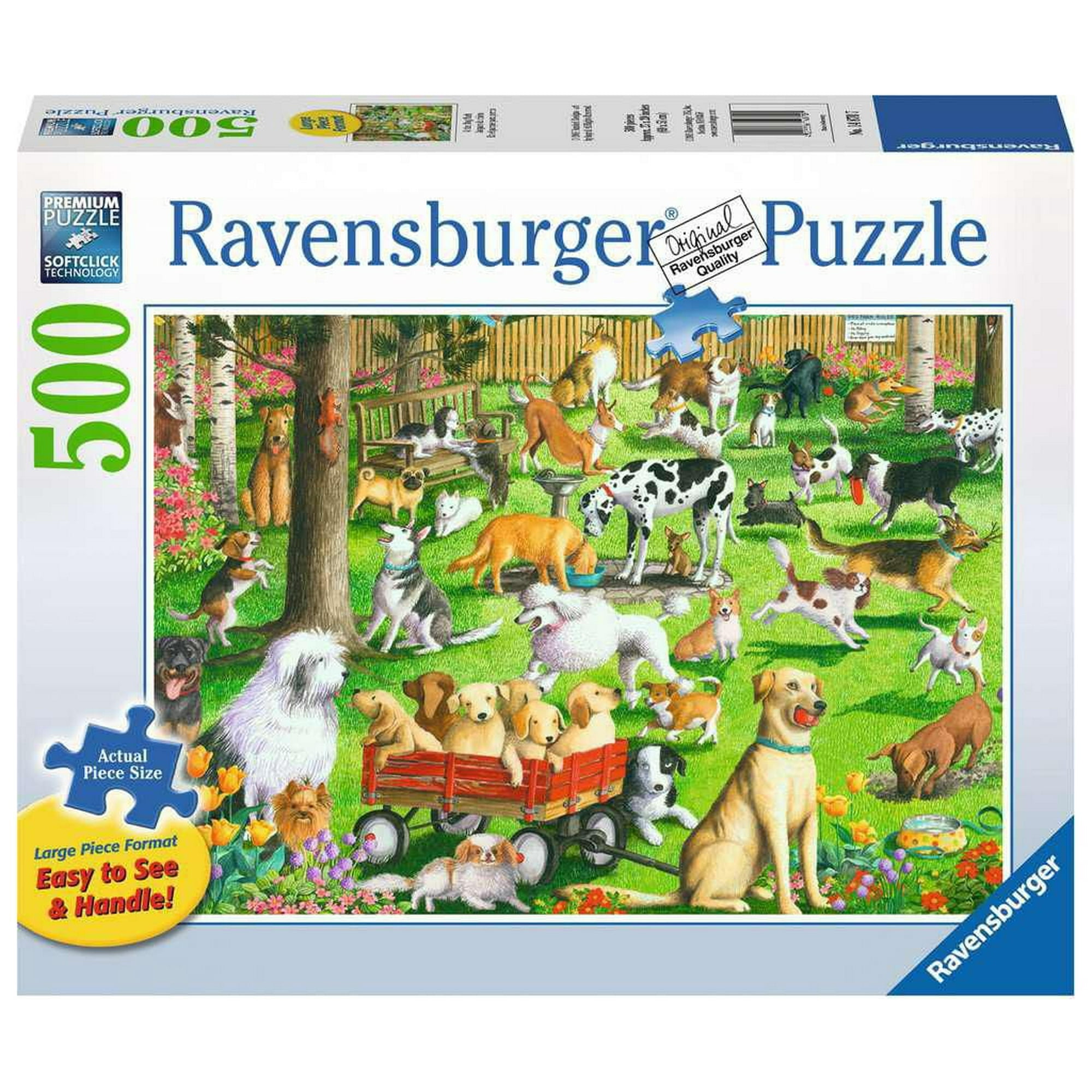 Click here for Ravensburger At The Dog Park 500pc Puzzle prices