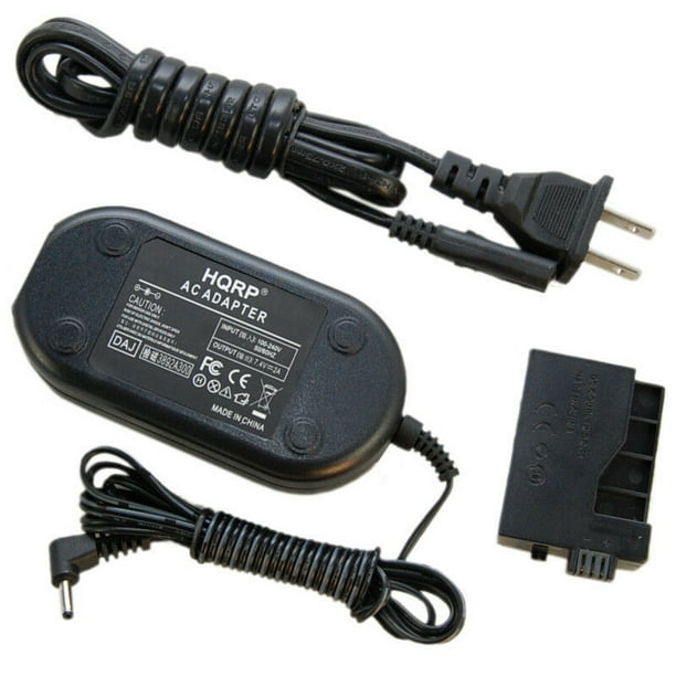 HQRP Kit AC Power Adapter for Canon ACK-E5 / ACKE5, EOS Rebel T1i ...