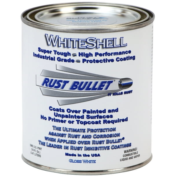 Rust Bullet - WhiteShell Rust Preventative and Protective Coating ...