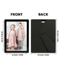5x7 Picture Frame Set of 4, Black 5x7 Photo Frame for Tabletop or Wall ...