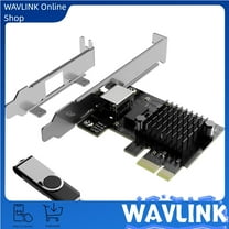 2.5G Base-T PCIe Network Card, WiFi Adapter 2500Mbps Ethernet, NIC for ...
