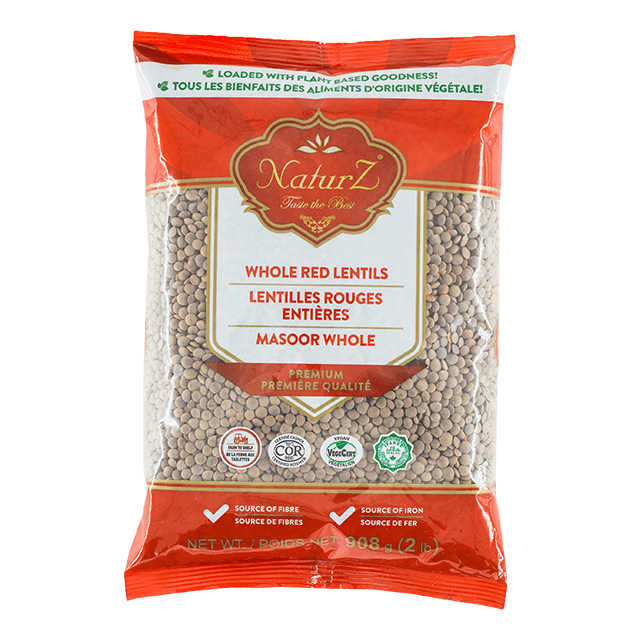 Click here for Naturz Whole Red Lentils - Masoor Whole  2 Lb 908g prices